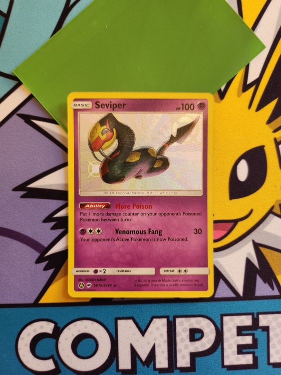 Pokemonkarte Seviper, Shiny | Kaufen auf Ricardo