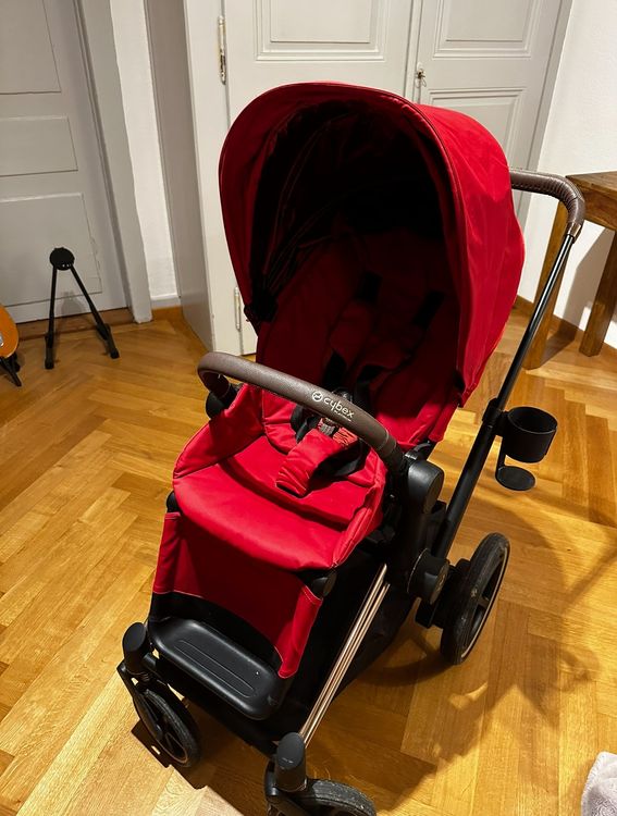 Seat pack rouge Cybex Priam 3 - e-Priam 1 (Gebraucht) in Noville für ...