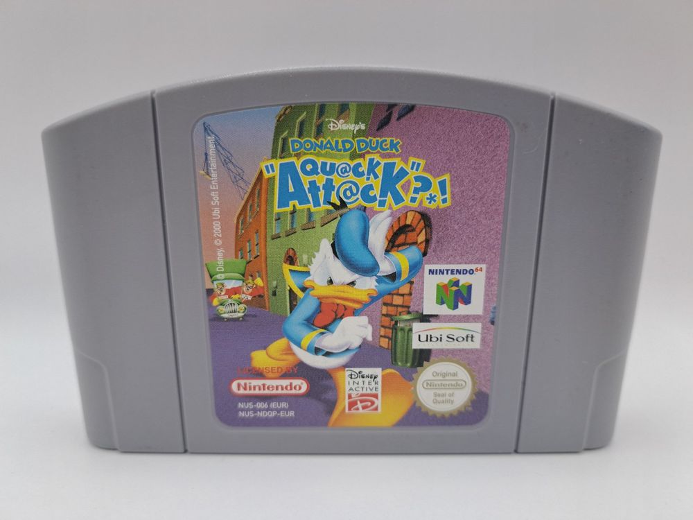 Donald Duck Quack Attack (Nintendo 64/N64) (Gebraucht) in Balgach für ...