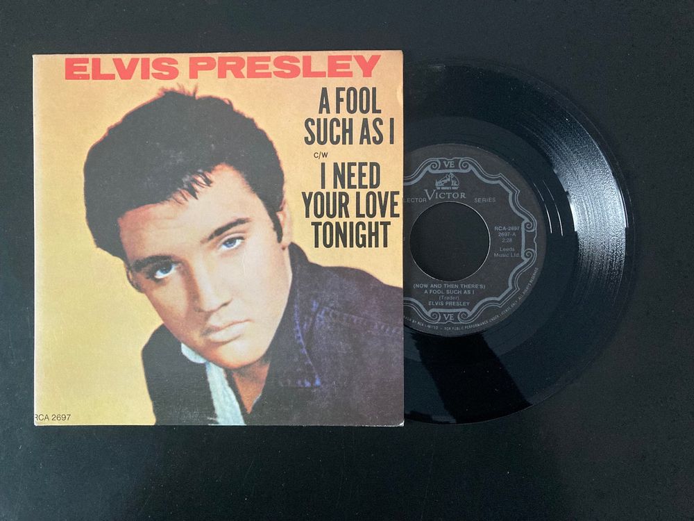 Elvis Presley / Single A Fool Such As I / Kanada | Kaufen auf Ricardo