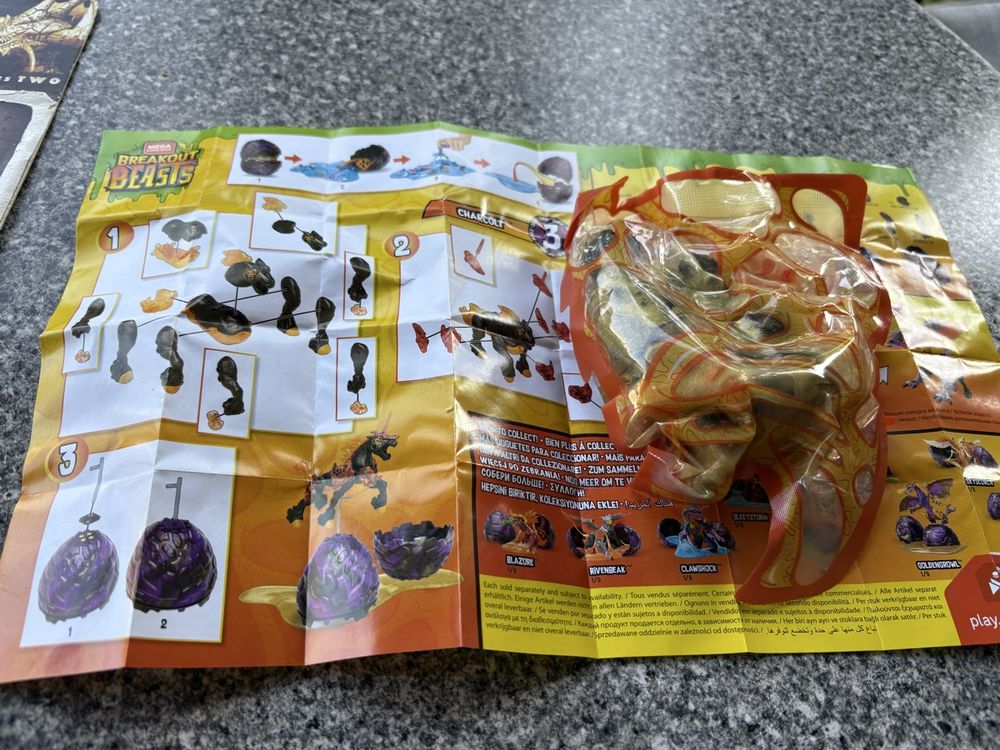 MEGA CONSTRUX breakout beasts (Neu und originalverpackt) in ...