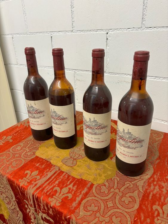 💚💚4 X 1979 Grignolino Vigneto Biggio 💚CH-NACHLASS (Neu (gemäss ...