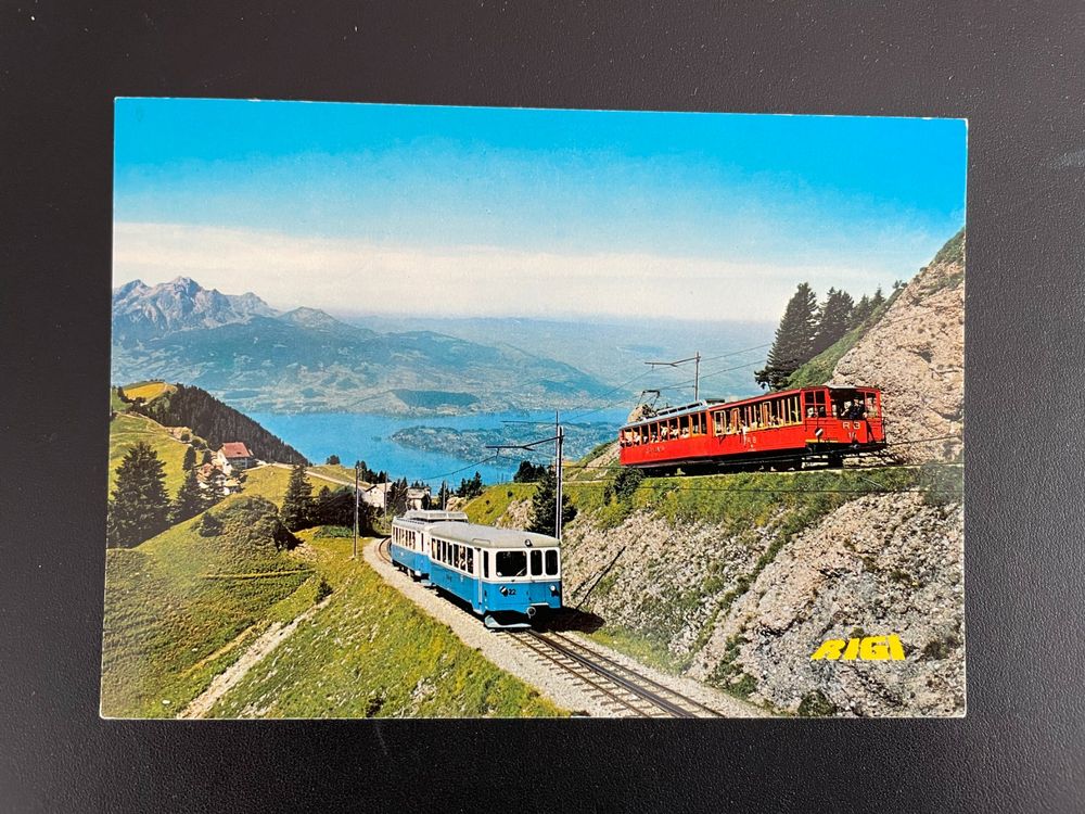 AK SZ Rigi, Vitznau und Arth-Rigi-Bahn mit Rigi-Staffel | Kaufen auf Ricardo