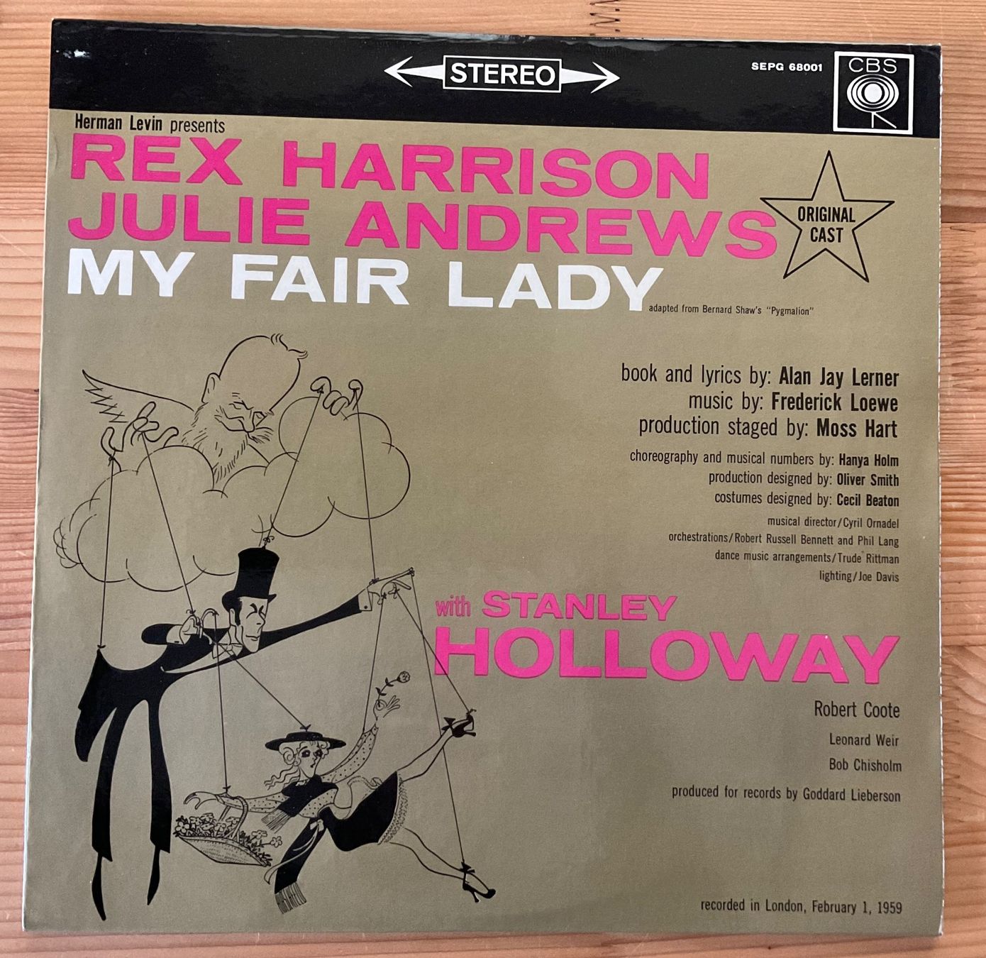 My Fair Lady - historische Musical Schallplatte (Gebraucht) in Root für ...