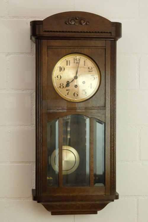 Antike Gustav Becker Wanduhr – Funktionstüchtig – Mit Gong (Gebraucht) in Volketswil für CHF 89 ...