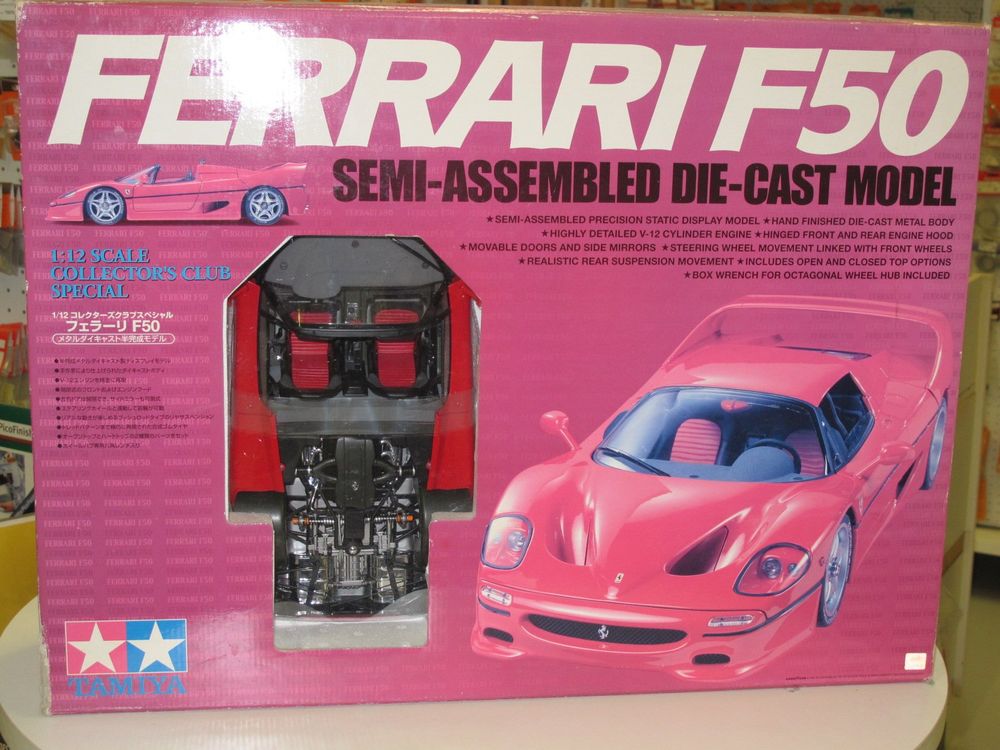 1/12 Tamiya Ferrari F50 semi assembled die-cast model | Kaufen auf Ricardo