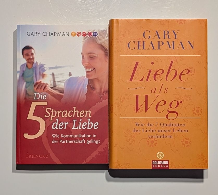 2 Bücher von Gary Chapman - Die 5 Sprachen der Liebe (Neu (gemäss ...