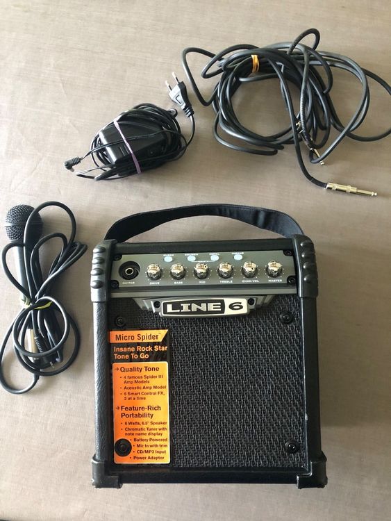 Line 6 Micro Spider plus Microfon | Kaufen auf Ricardo