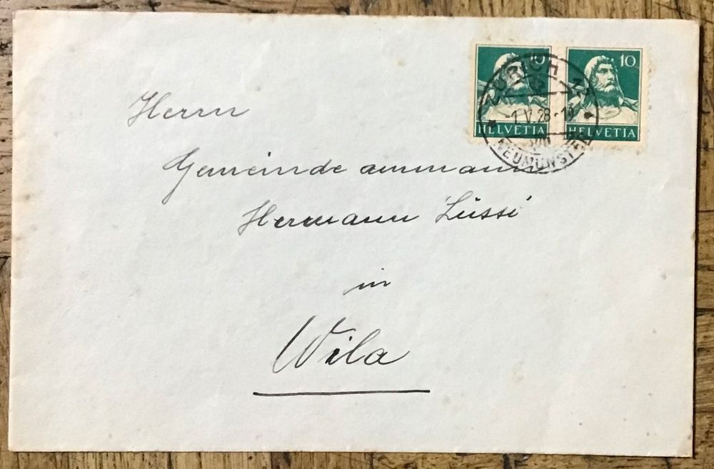 Antike Handgeschriebene Brief mit Cuver 1900 (Gebraucht) in für CHF 45 ...