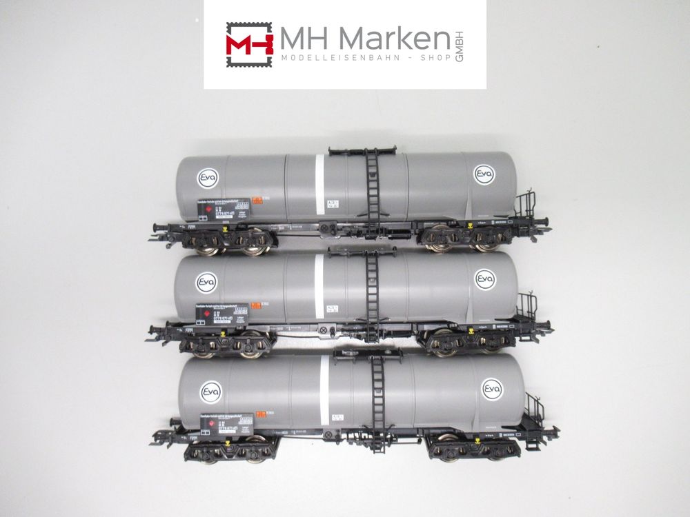 Roco 45988 3-teiliges Kesselwagenset "Eva" DB DC GS H0 (Gebraucht) in ...