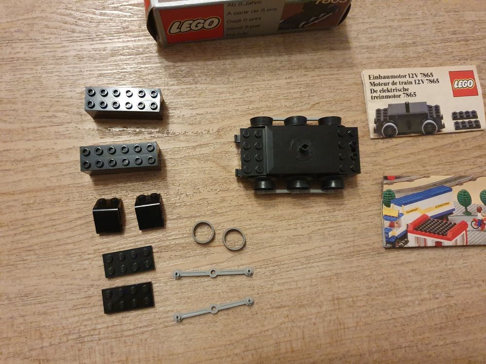 Lego 7865 Eisenbahn 12V Zugmotor Set | Kaufen auf Ricardo