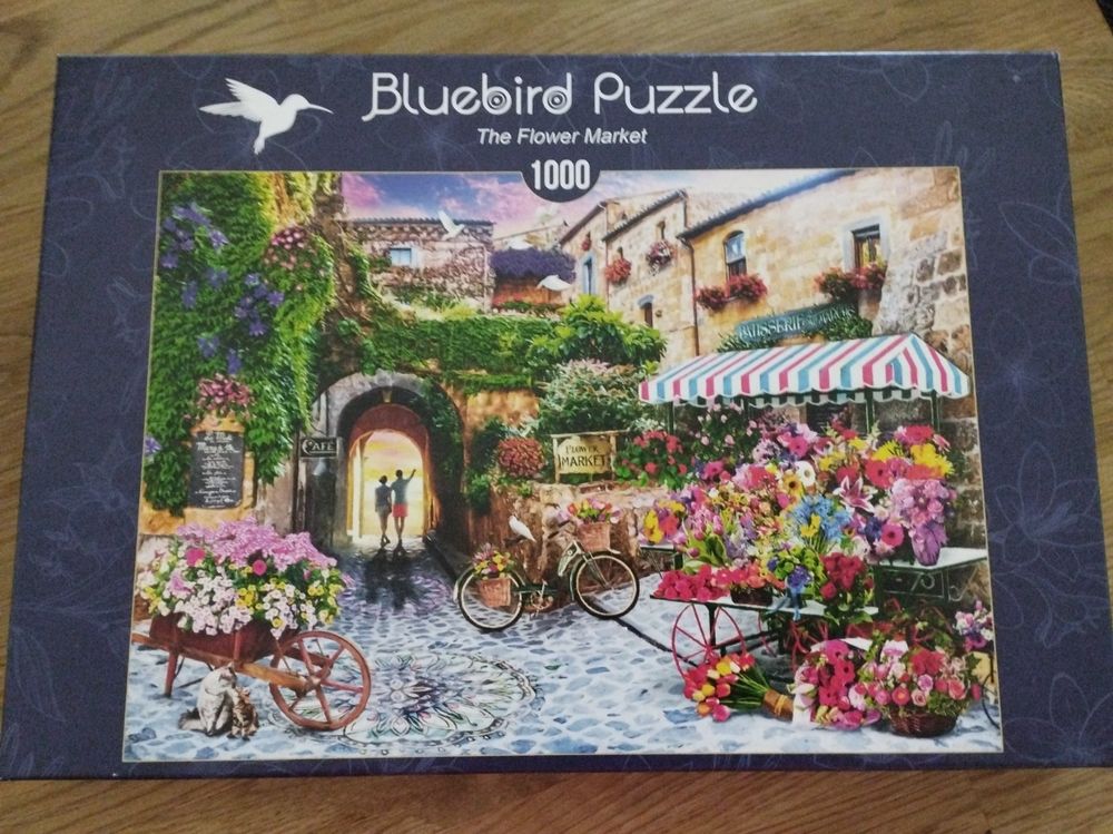 1000, Bluebird Puzzle, The Flower Market | Kaufen auf Ricardo