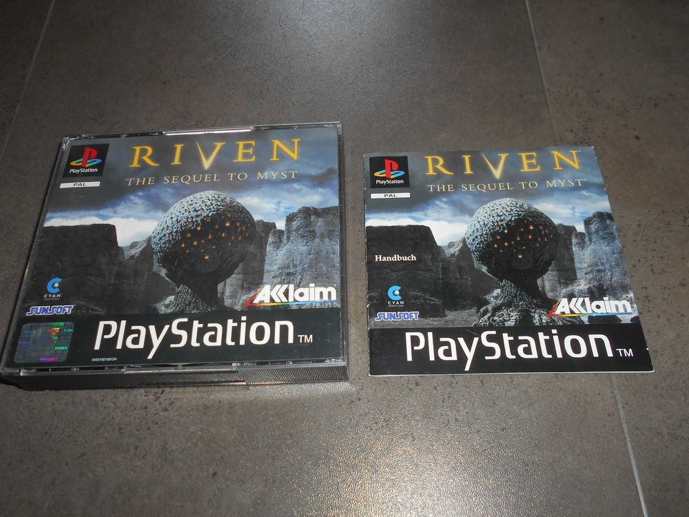 Riven The Sequel to Myst Play Station (PS1) (Gebraucht) in für CHF 22 ...