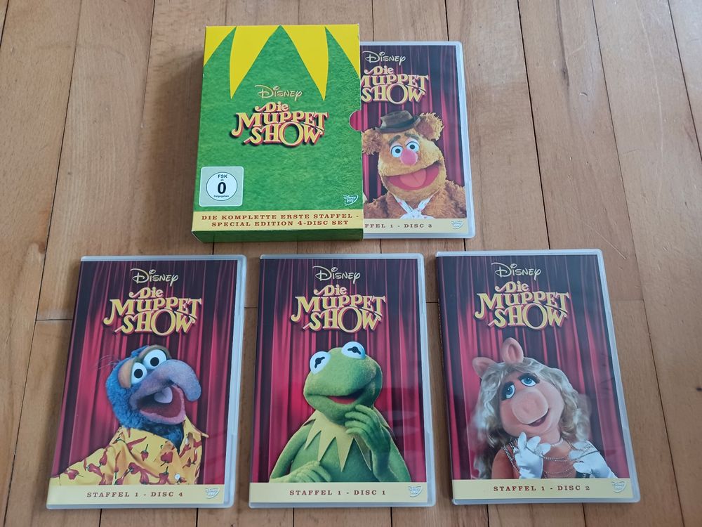 Die Muppet Show Kompl. 1. Staffel 4x DVD Boy Kermit | Kaufen auf Ricardo