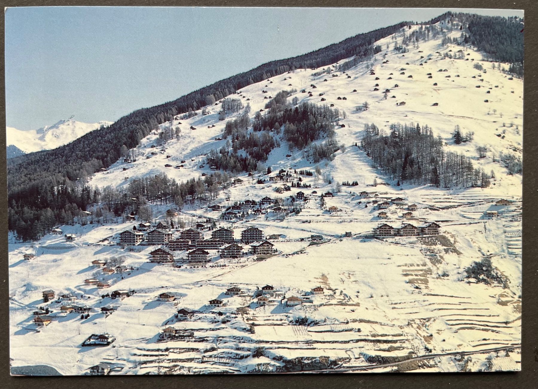 VEYSONNAZ La station et ses pistes de ski à travers l.Mayens (Gebraucht ...