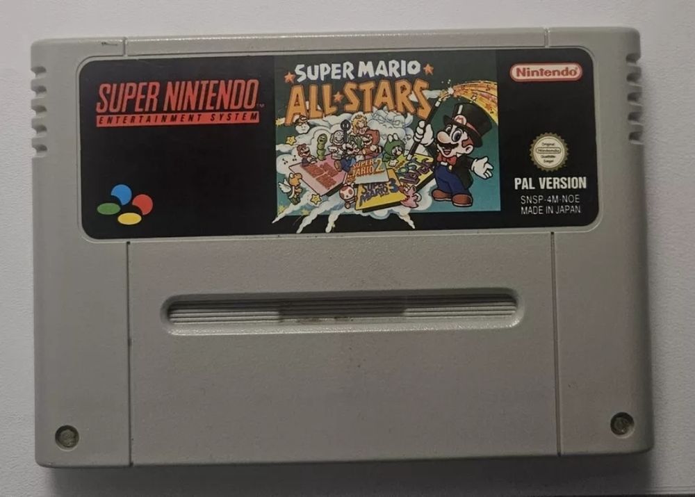 Super Mario All-Stars Super Nintendo SNES Original Modul PAL (Gebraucht ...