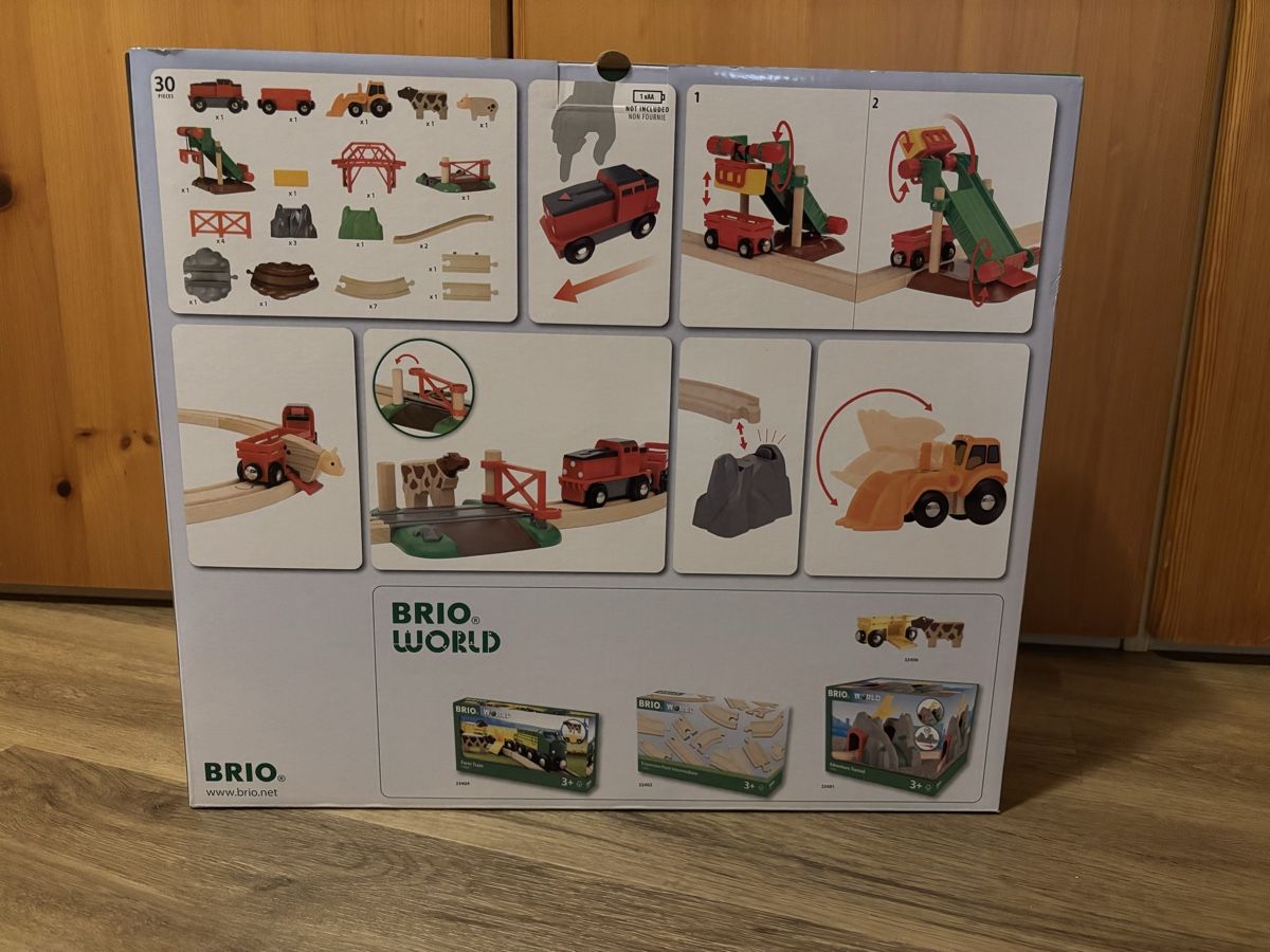 Brio „grosses Bauernhof-Set“ (Animal Farm Set 33984) (Neu und ...