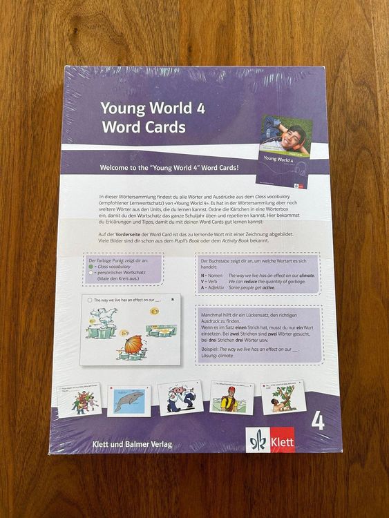 Young World 4 / Word Cards -NEU- | Kaufen auf Ricardo