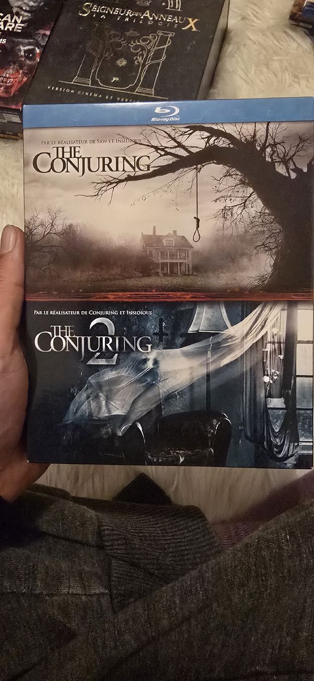 The Conjuring 1 et 2 Blu-ray - Films d'horreur culte ! (Neuf (Voir ...