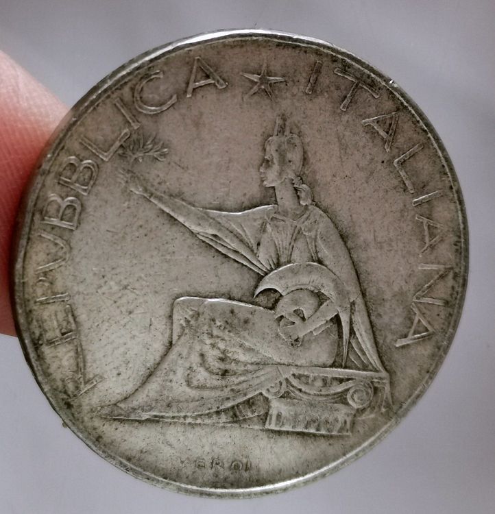 ITALIEN 500 LIRE 1961 SILBER | Kaufen auf Ricardo