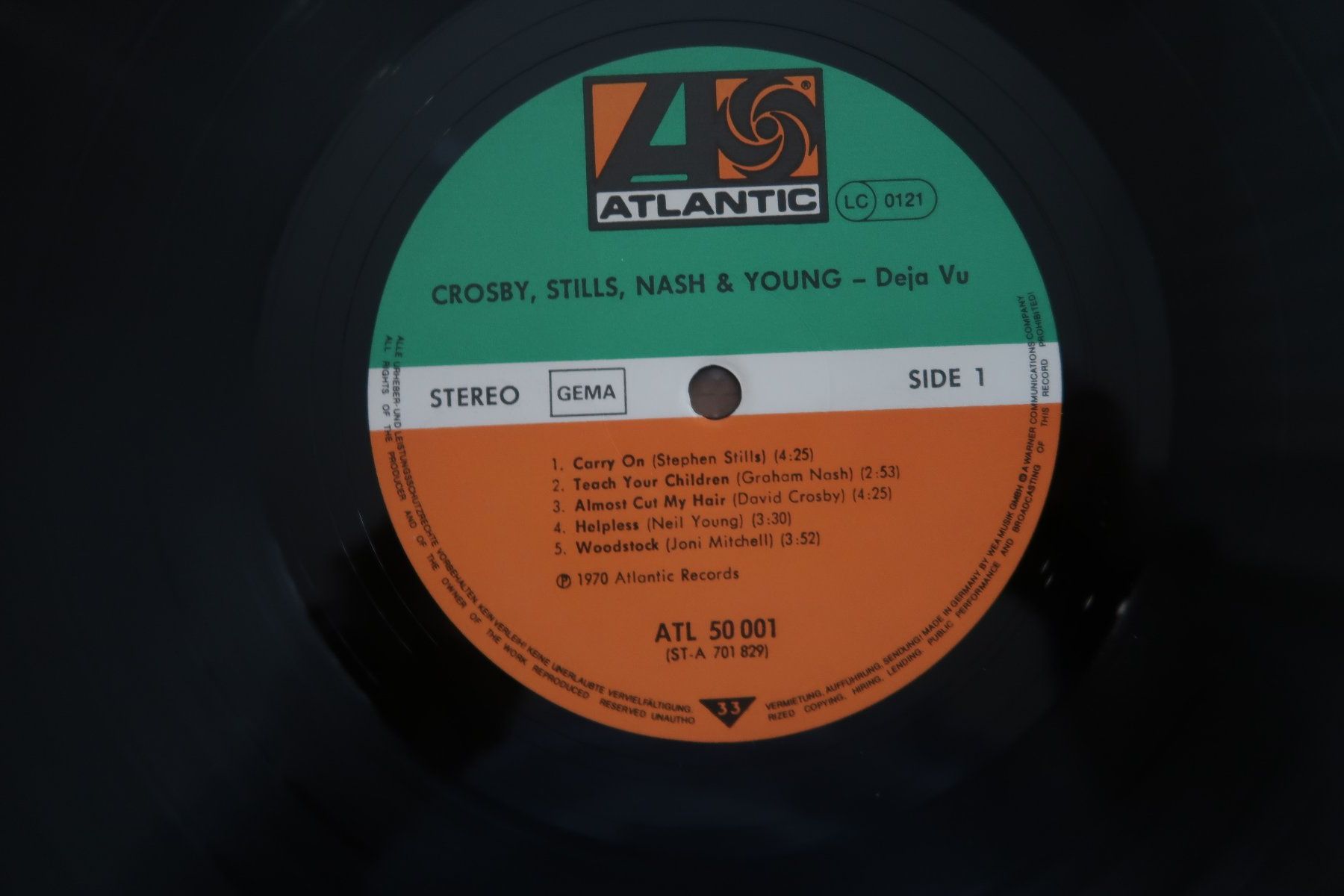 CROSBY, STILLS, NASH & YOUNG - DÉJÀ VU - VINYL LP (Gebraucht) in Basel ...