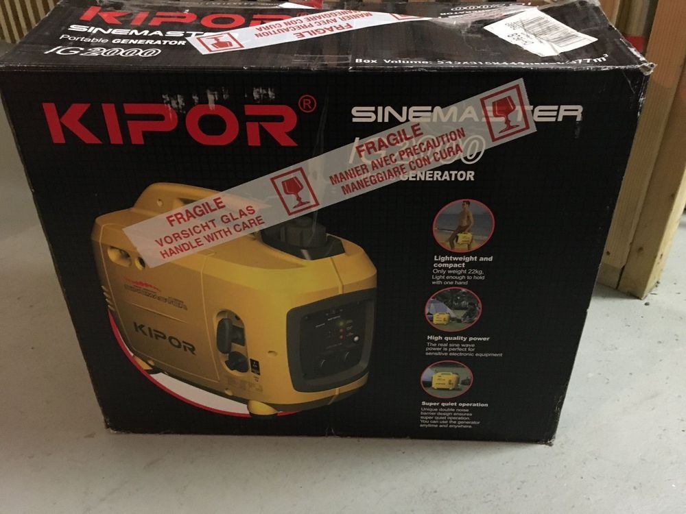 Inverter, Generator Kipor IG2000 (Neu und originalverpackt) in Jona für ...