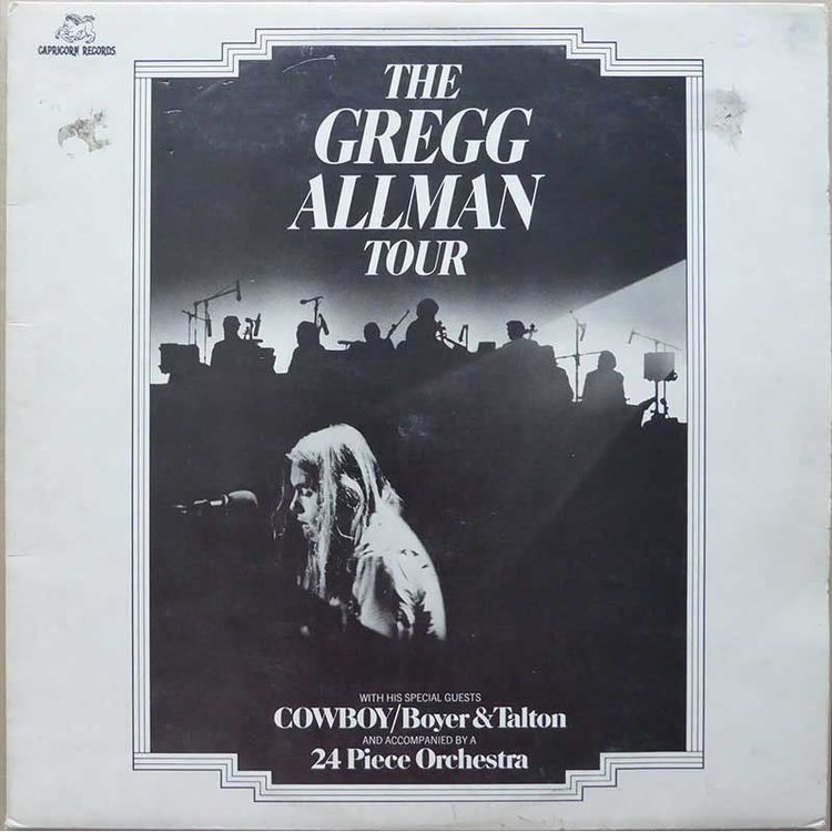 Gregg Allman - The Gregg Allman Tour (1) Blues Rock VG++ (Gebraucht) in ...