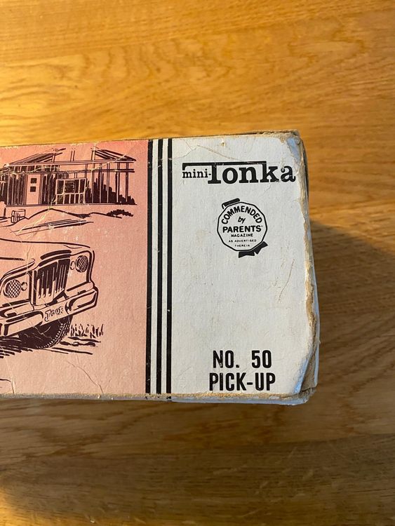 Mini Tonka Pick-up Nr. 50 rot, mit Originalverpackung, su... (Gebraucht ...