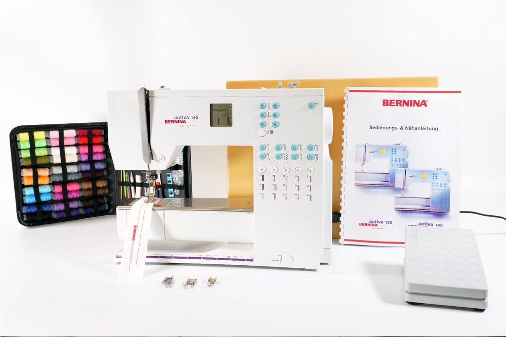 BERNINA ACTIVA 140 - FRISCH REVIDIERT - 2 MONATE GARANTIE (Gebraucht ...