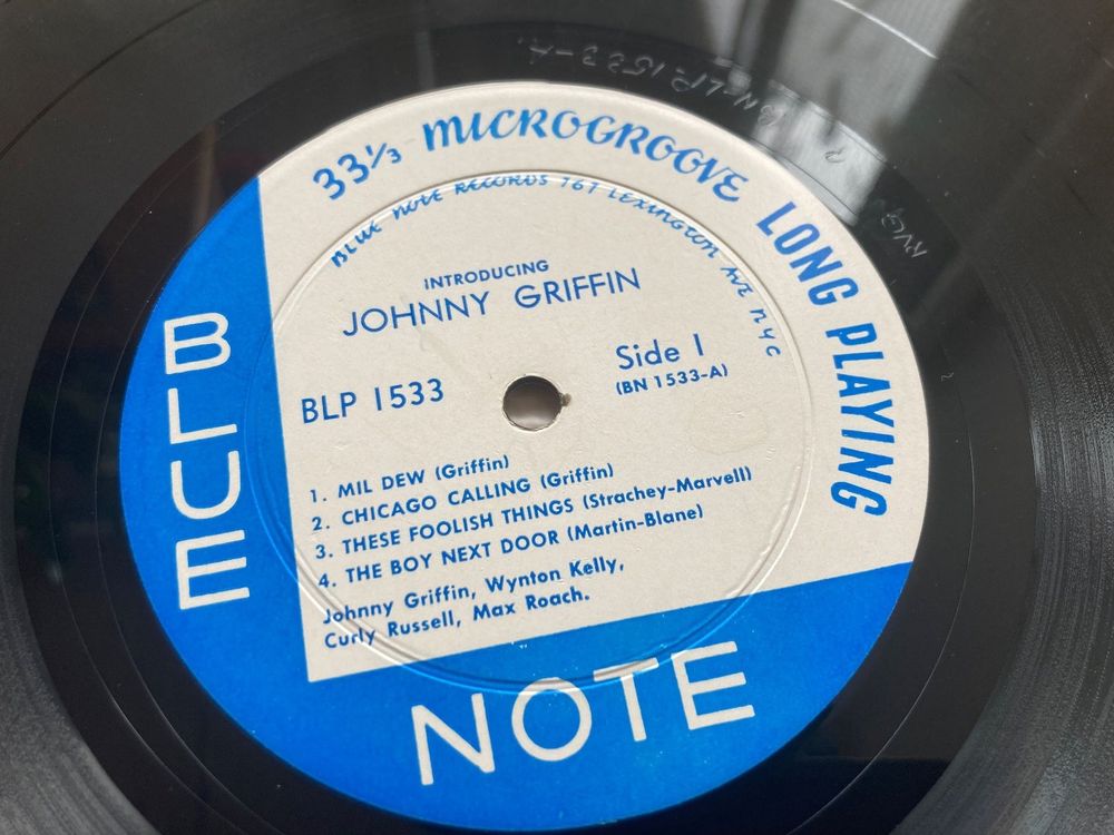 Blue Note Album BLP 1533 Introducing Johnny Griffin MONO (Gebraucht) in ...