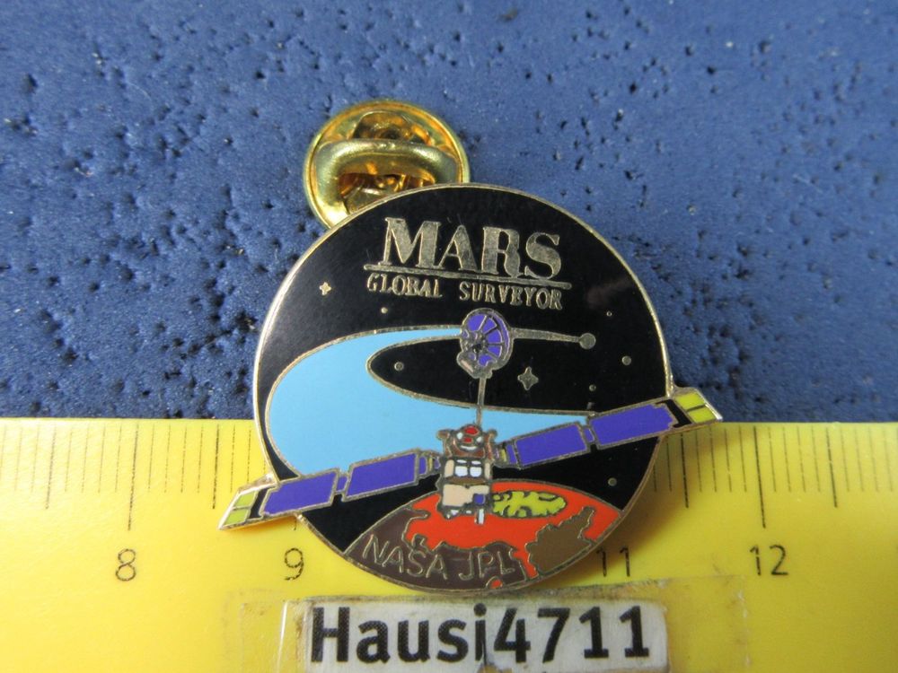 NASA MARS GLOBAL SURVEYOR PIN ENAMEL GOLDIG | Kaufen auf Ricardo