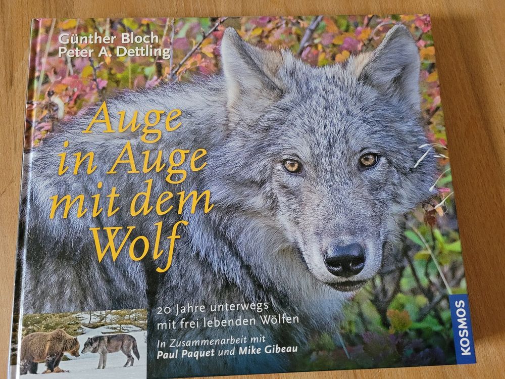 G. Bloch, P.Dettling, Auge um Auge mit dem Wolf | Kaufen auf Ricardo