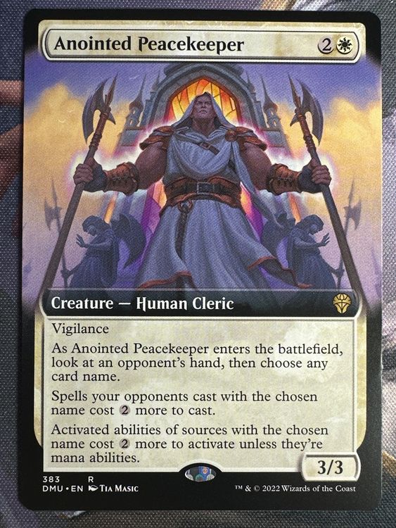 Anointed Peacekeeper Variant 383 Dominaria | Kaufen auf Ricardo Anointed Peacekeeper Variant 383 Dominaria | Kaufen auf Ricardo