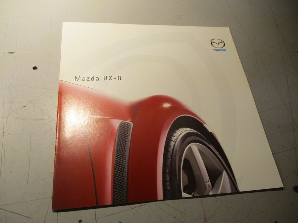 MAZDA RX-8 WANKELMOTOR PROSPEKT (Gebraucht) in Langnau i. E. für CHF 9 ...