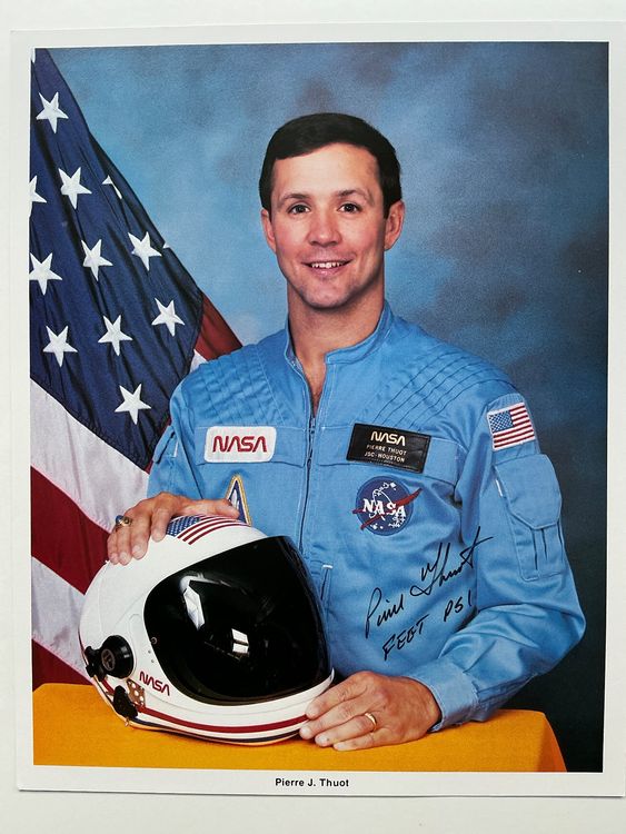 Weltraum OU Pierre Thuot NASA Original Porträt 8*10 signiert (Gebraucht ...