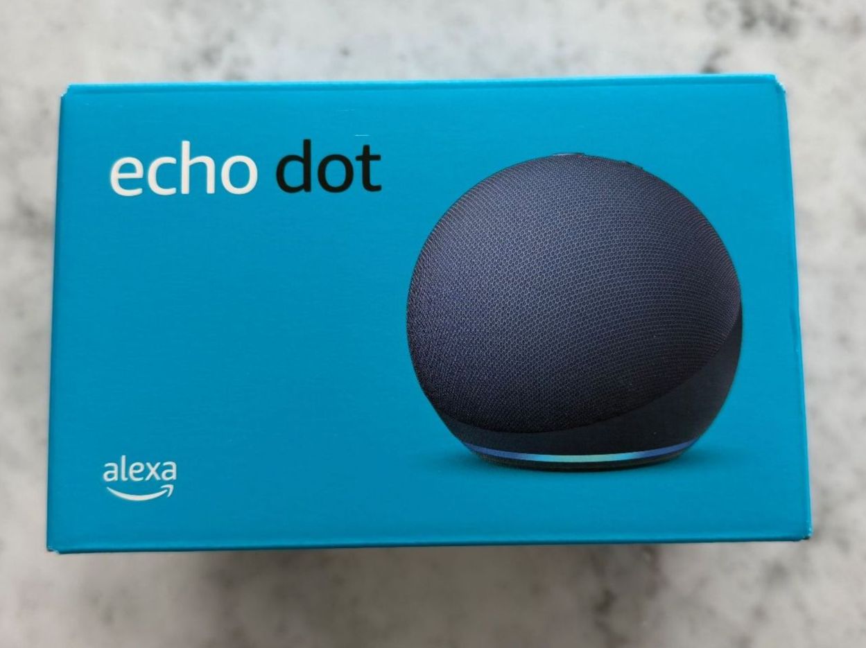 Amazon Alexa Echo Dot Smart Speaker - dunkelblau - NEU (Neu und ...