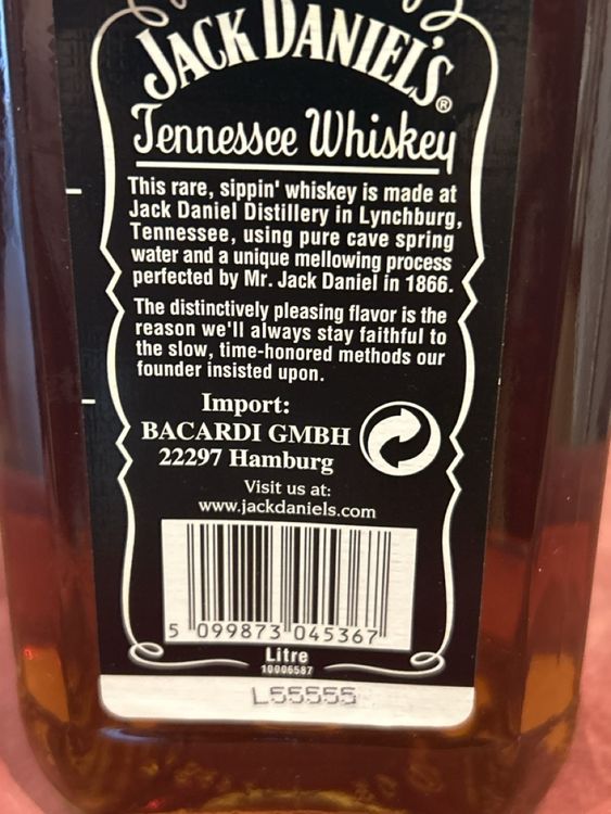 Jack Daniel's Old No.7, 1.0L - Sichern Sie sich jetzt! (Neu und ...