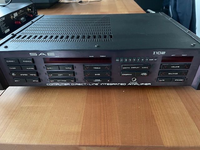SAE I-102 VERSTÄRKER MIT PHONO - SELTEN! (Gebraucht) in Fahrwangen für CHF 102 – mit Lieferung ...