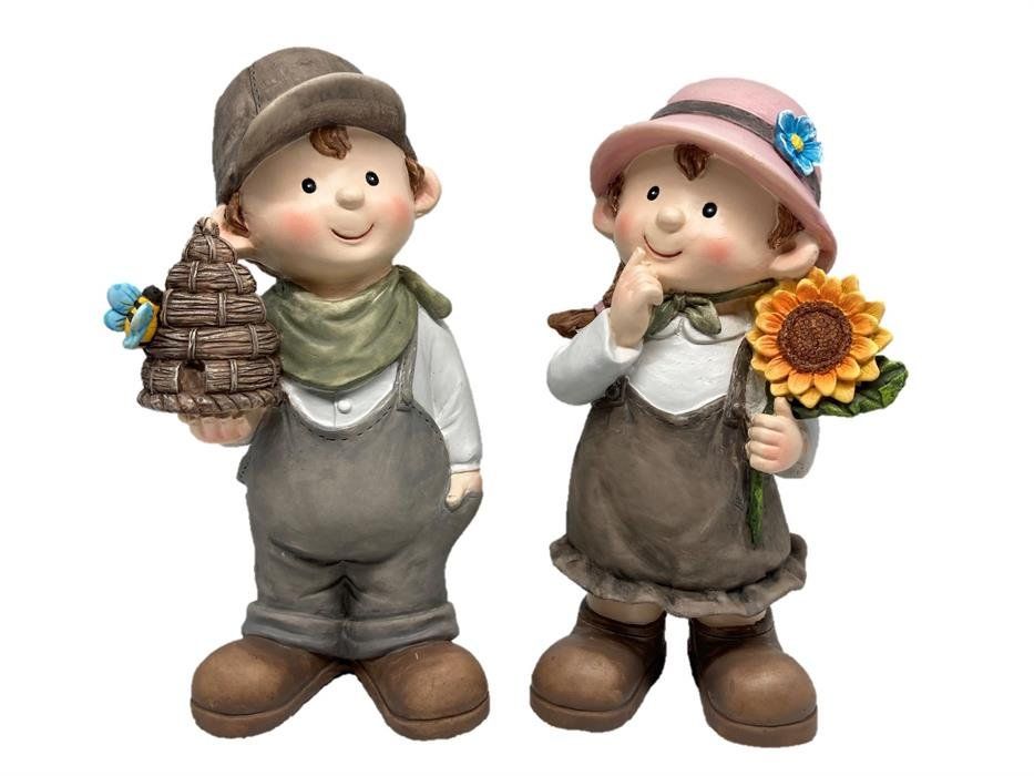 Figur stehend Mädchen aus Polyresin 21 cm (Neu und originalverpackt) in Oensingen für CHF 7.95 ...