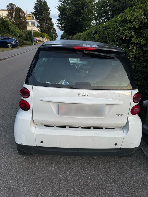Smart Fortwo Coupé MHD, White, Getriebe defekt ,Serviced, 2 (Gebraucht) in Wettswil für CHF 1290 ...