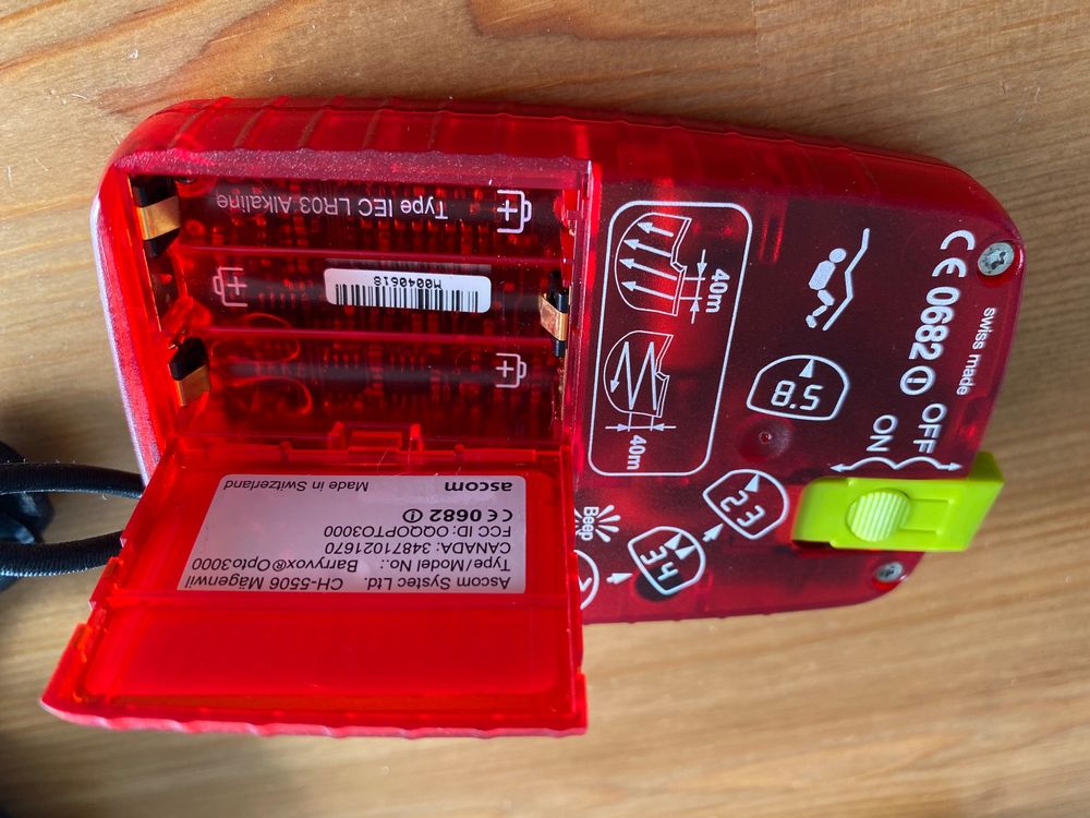 LVS/DVA Mammut Barryvox OPTO 3000 mit Set (Gebraucht) in Farvagny-le-Grand für CHF 260 – mit ...