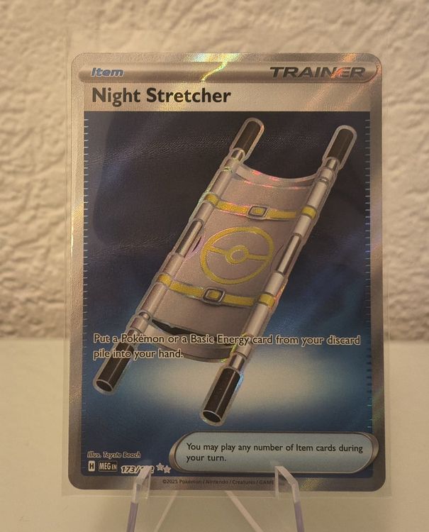 Night Stretcher 173/132 Pokemon mega evolution MEG EN MINT (Neu (gemäss ...
