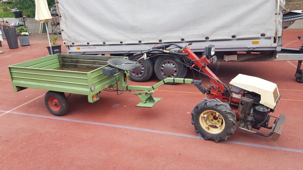 Einachser mit Kippbarem Anhänger (Gebraucht) in Worb für CHF 676 – nur Abholung auf Ricardo kaufen
