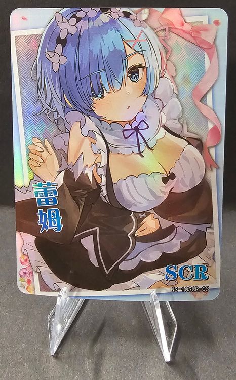 Card SCR Goddess Story CCG - Rem - Re: Zero (Neu (gemäss Beschreibung ...