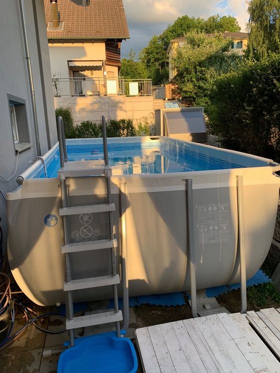 Intex 18x9 = 549x274 pool (Gebraucht) in Koblenz für CHF 400 – mit ...