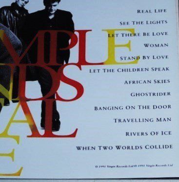 2CD's - Simple Minds - Street Fighting Years & Real Life (Gebraucht) in ...