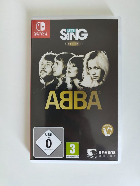 Lets Sing ABBA inkl. zwei Mikrofone Nintendo Switch OVP (Gebraucht) in ...