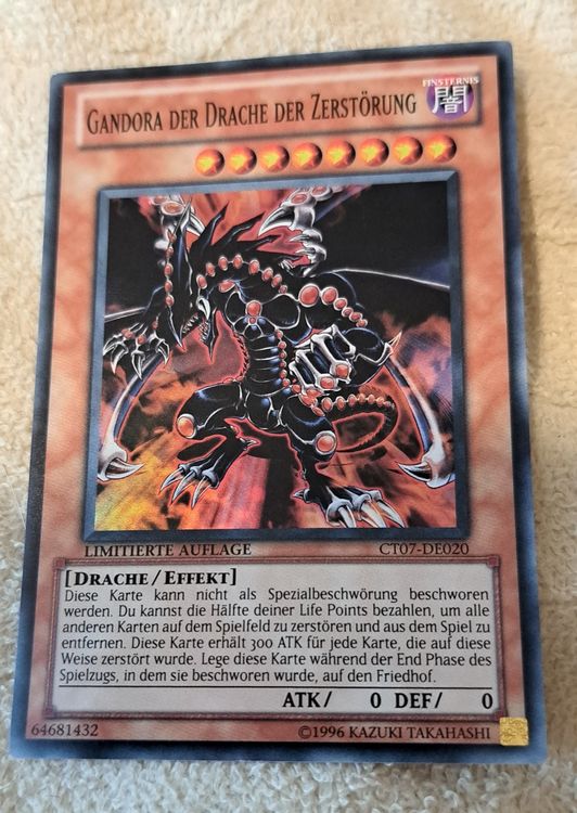 YU-GI-OH Gandora Drache der Zerstörung | Kaufen auf Ricardo