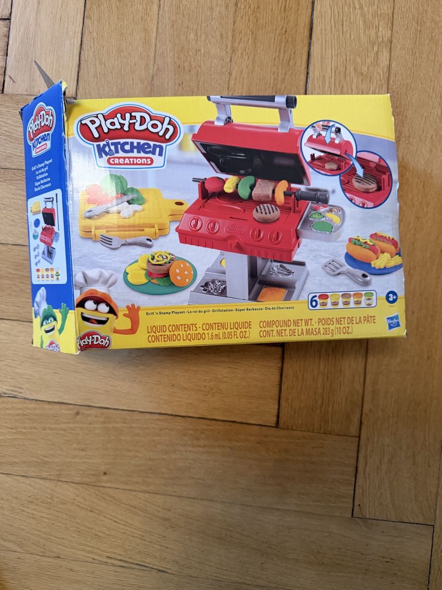 Play-Doh Grill Spielset, Grillstation, Sommer Spass! (Gebraucht) in ...