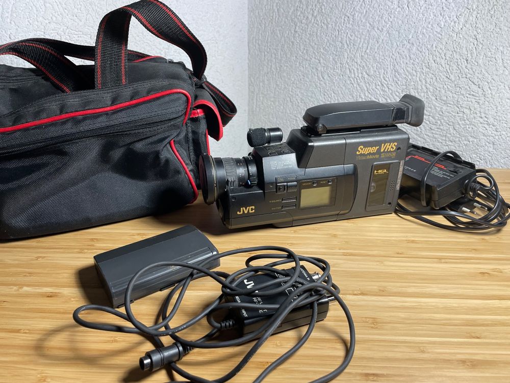 Vintage JVC Super VHS VideoMovie GR-S77 Caméra-Enregistreur (Gebraucht ...